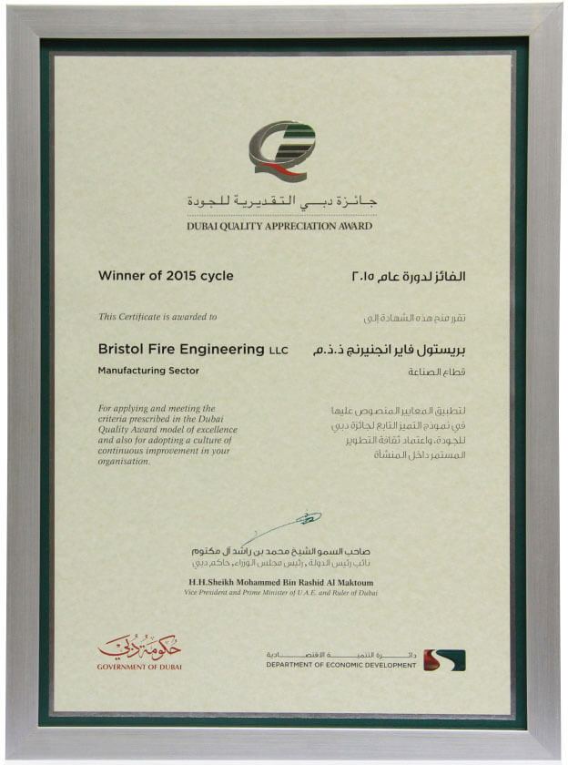 RECOGNITIONS – Bristol Fire Engineering